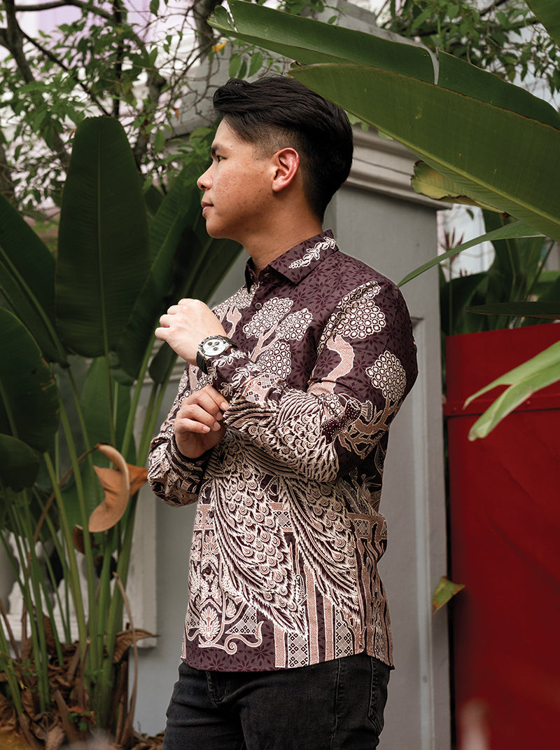 Imperial Phoenix Long Sleeve Batik – Kreasi Indah